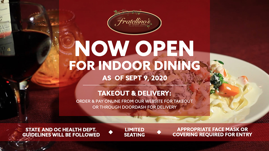 Fratallino's Italian Restaurant | Open 7 Days a Week